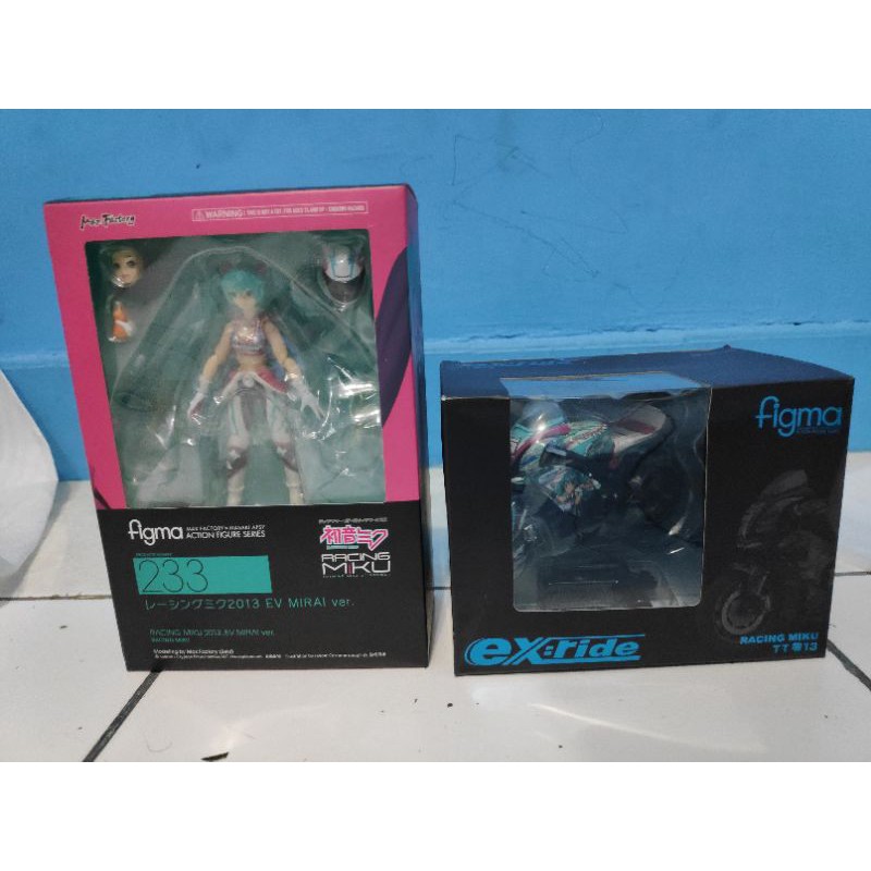 Jual Figma Miku Racing Mirai Ver. 2013 Set Motor Exride | Shopee Indonesia