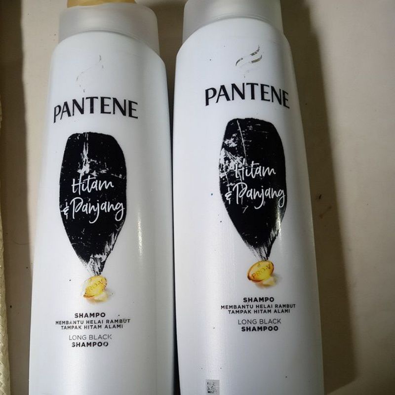 Jual Pantene hitam panjang long black shampoo 290ml | Shopee Indonesia