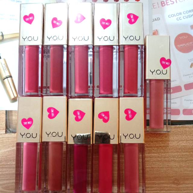 Jual YOU (Rouge velvet matte lipcrem ) | Shopee Indonesia