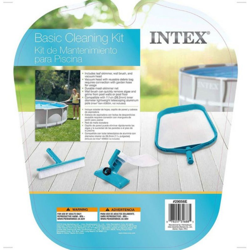 Jual Intex 29056 Basic Cleaning Kit pembersih kolam tanpa tongkat | Shopee Indonesia