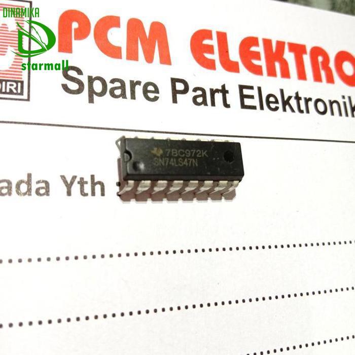 Jual 7447 74Ls47 Sn7447 74Hc47 Ic Bcd To 7Segmen Pcmelebik54 ... Jual 7447 74Ls47 Sn7447 74Hc47 Ic Bcd To 7Segmen Pcmelebik54 ...
