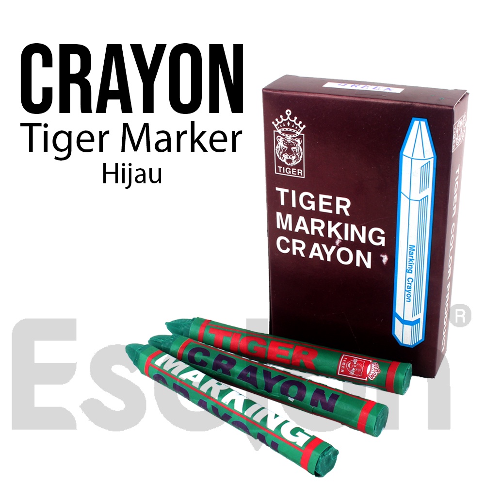 Jual Marking Crayon Tiger / Crayon Kayu / Crayon Besi | Shopee Indonesia