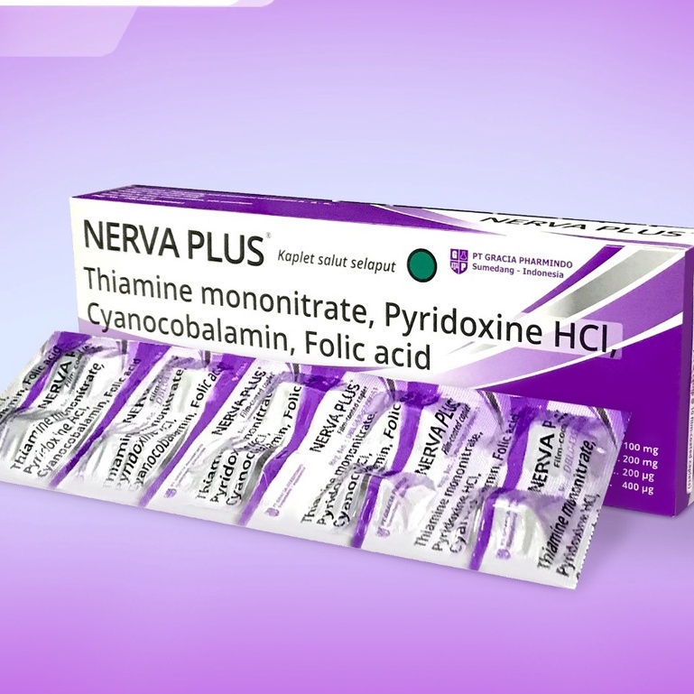 Jual NERVA PLUS 50CAP (GRACIA) | Shopee Indonesia