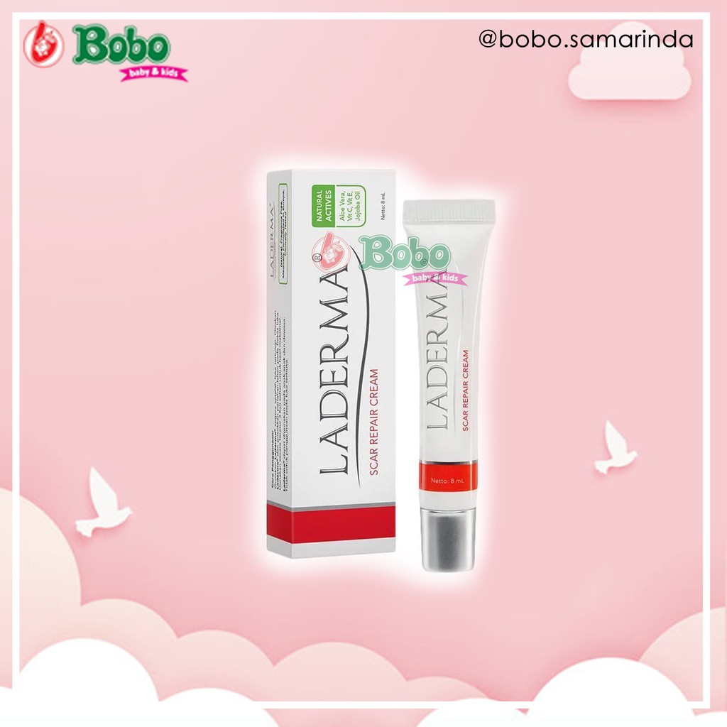 Jual Laderma Scars Repair Cream 8ml - Krim Bekas Luka | Shopee Indonesia