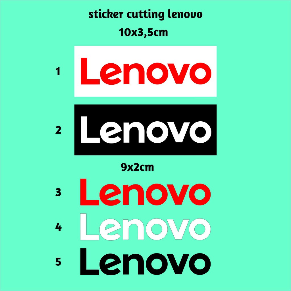 Jual Lenovo logo cutting sticker helm motor | Shopee Indonesia