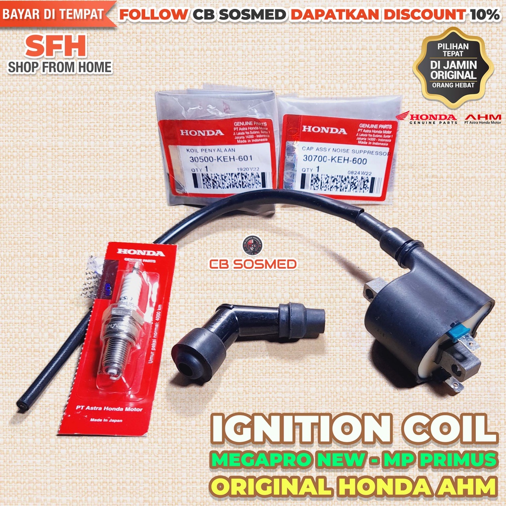 Jual Koil Megapro New Koel MP Primus Ignition Coil Mega Pro Advance ...