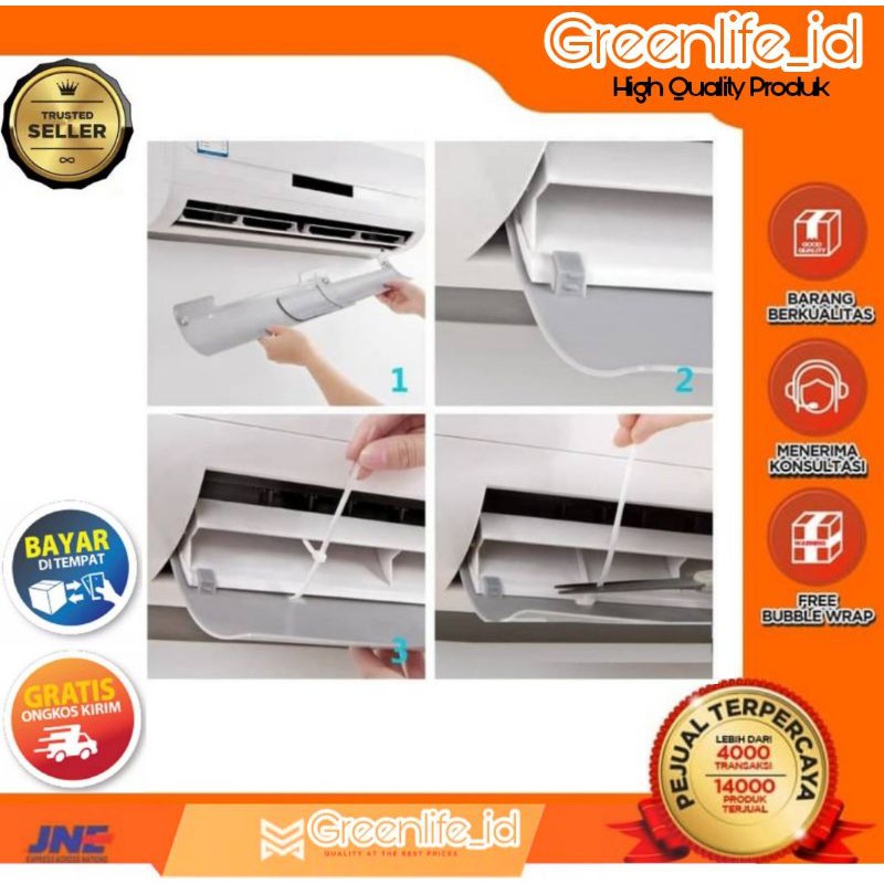 Jual AC Air Screen Cover | Reflektor / Talang / Penahan Hembusan Angin ...