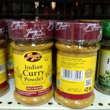 Jual Jays Indian Curry Powder spice blend - bumbu kari bubuk 65gr ...