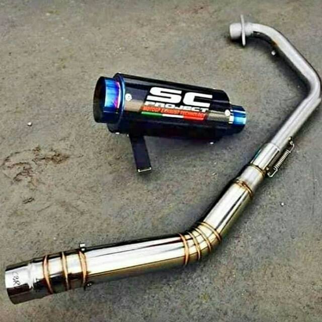 Jual Knalpot racing sc project for sonic cb150r new | Shopee Indonesia