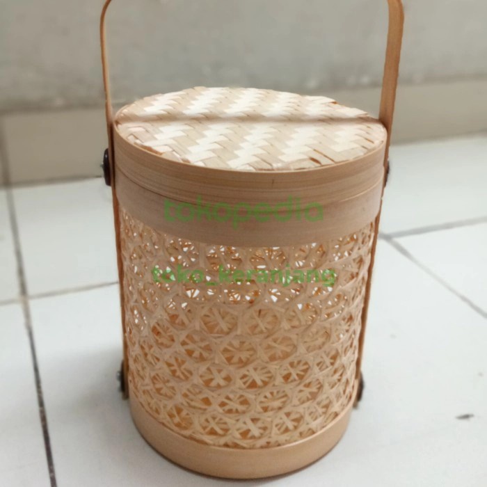 Jual Rantang bambu laba-laba D.17cm tinggi 20cm | Shopee Indonesia