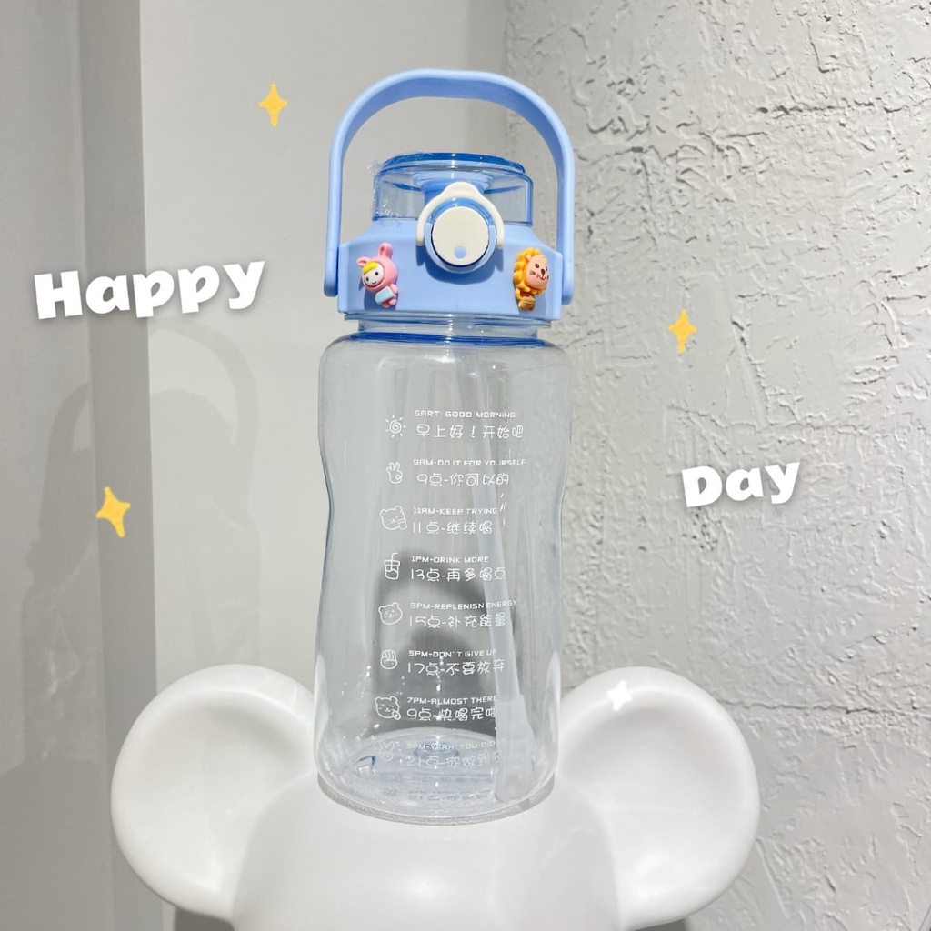 Jual OSM JKT Bo5244 Botol Minum Cute 1,5 L & 2 L + Stiker / Botol Minum ...