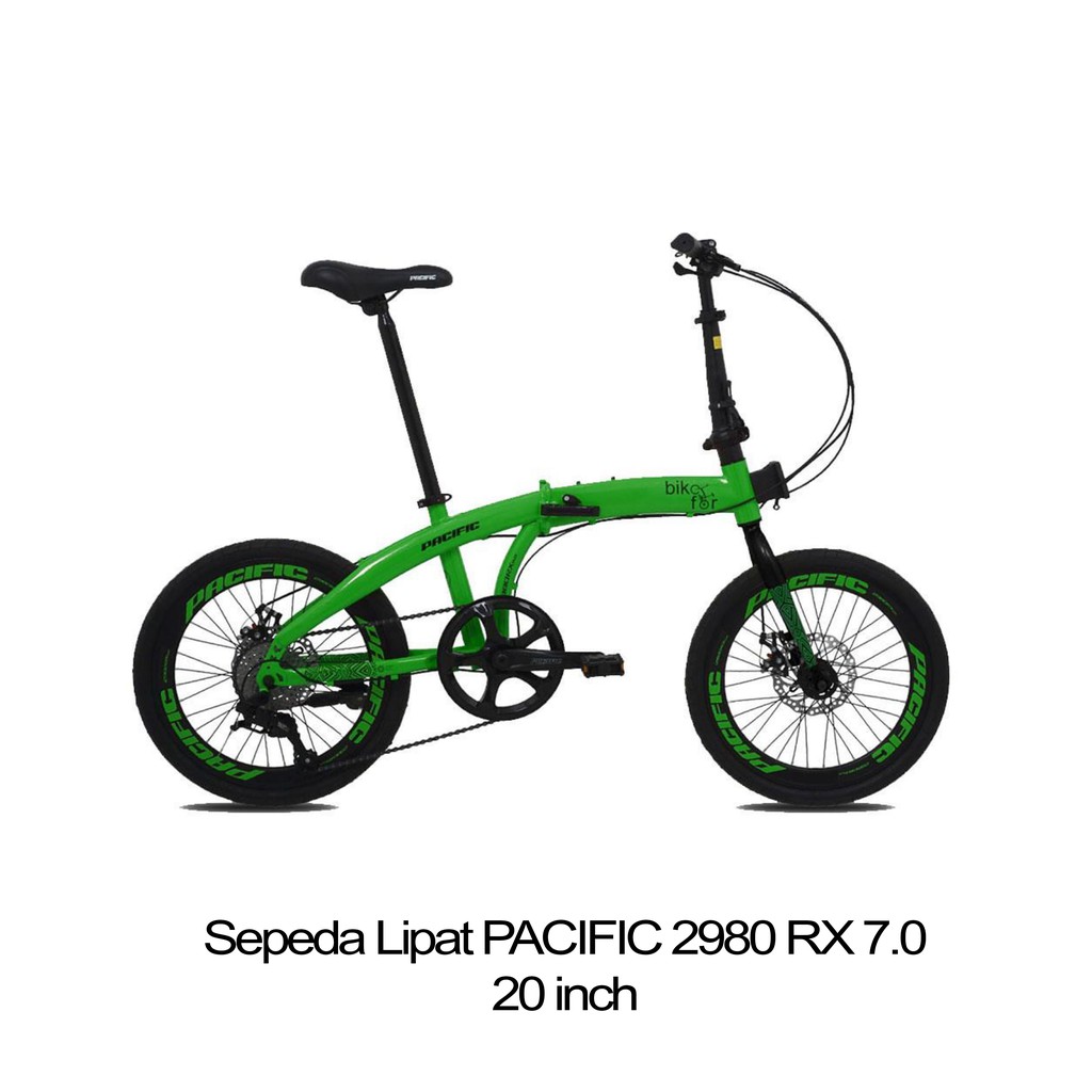Jual SEPEDA LIPAT PACIFIC 2980 RX 7.0 20 INCH | Shopee Indonesia