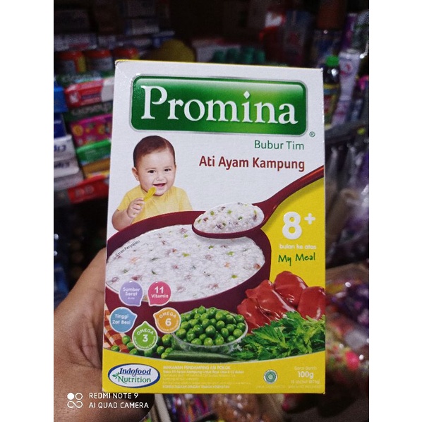 Jual Promina bubur tim ati ayam kampung 100g | Shopee Indonesia
