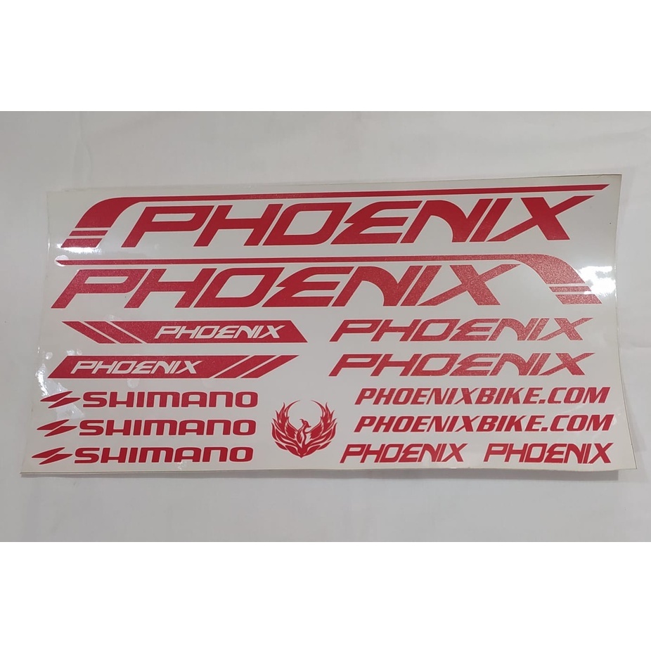 Jual Sticker Variasi Sepeda PHOENIX | Shopee Indonesia