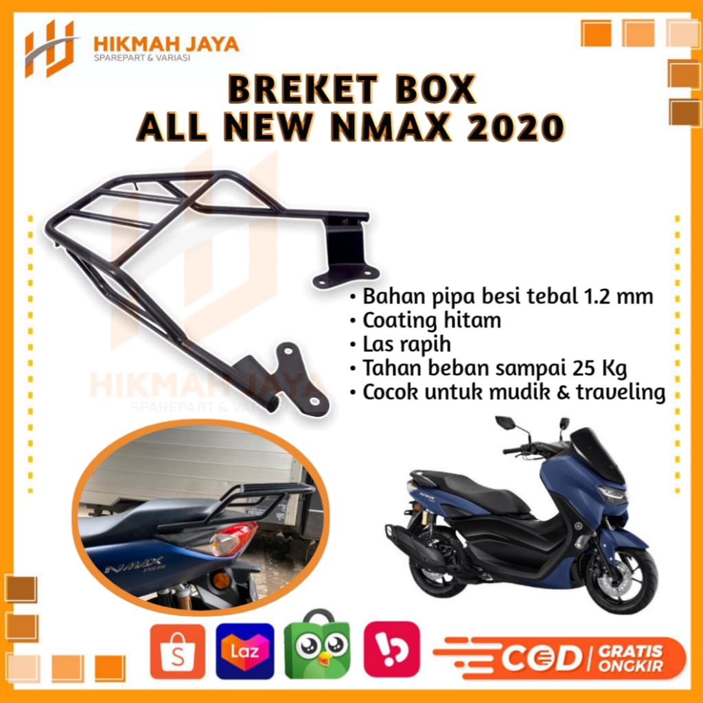 Jual Breket Bracket Behel Braket Begel Box Motor Yamaha All New NMax N ...