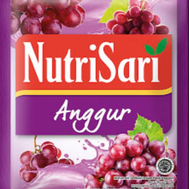 Jual Nutrisari anggur per renteng isi 10 sachet | Shopee Indonesia