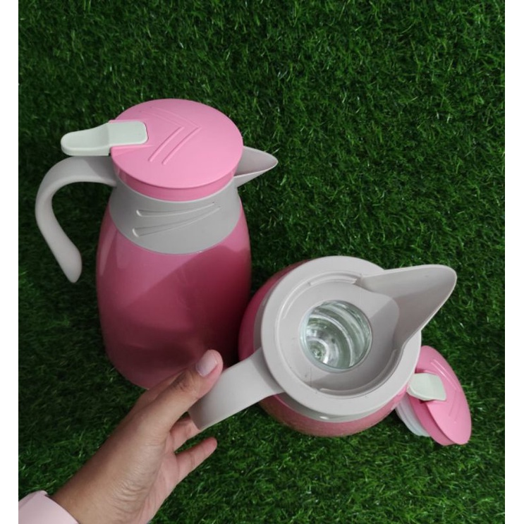 Jual Termos Teko Kapasitas 1 liter Vacum Jug Flask Free Buble Warp ...