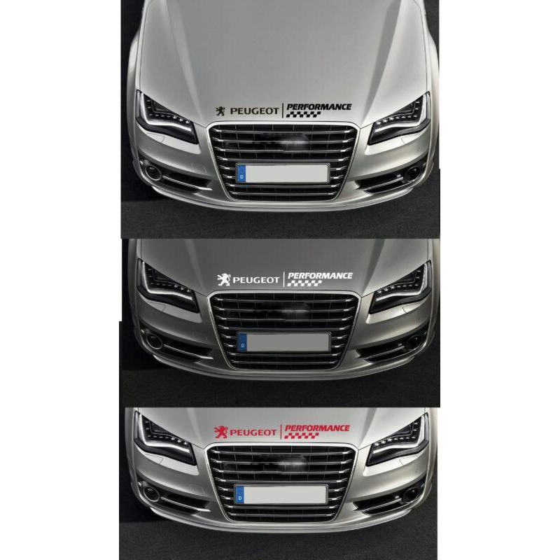 Jual Sticker Hood Peugeot Request Your Size | Shopee Indonesia
