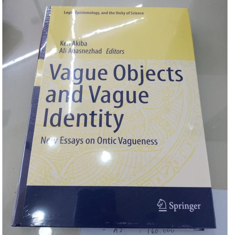 Jual Vague Objects and Vague Identity by Ken Akiba (Hardback ...