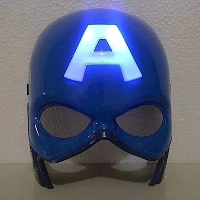 Jual Topeng Captain America LED - Capt Amerika Mask Anak Edukatif ...