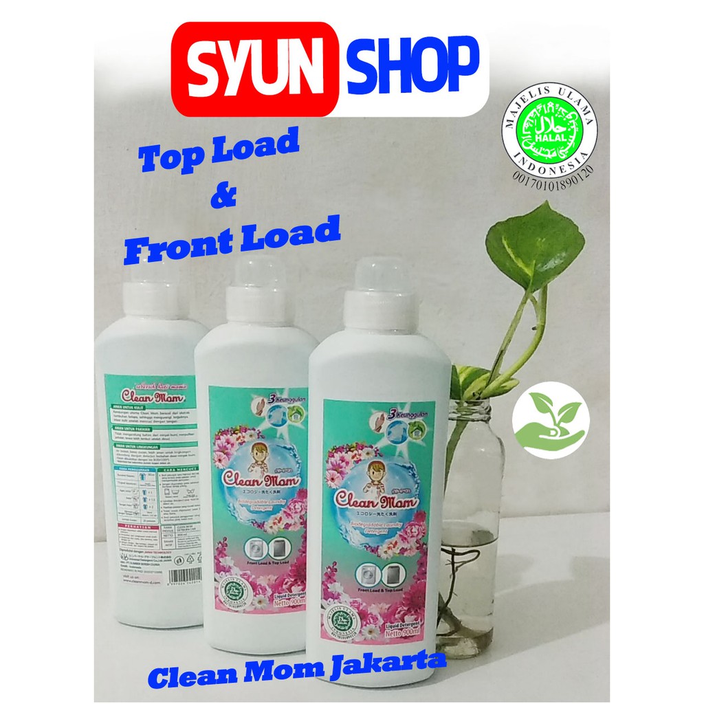 Jual LIQUID DETERGENT CLEAN MOM 900ml | Shopee Indonesia