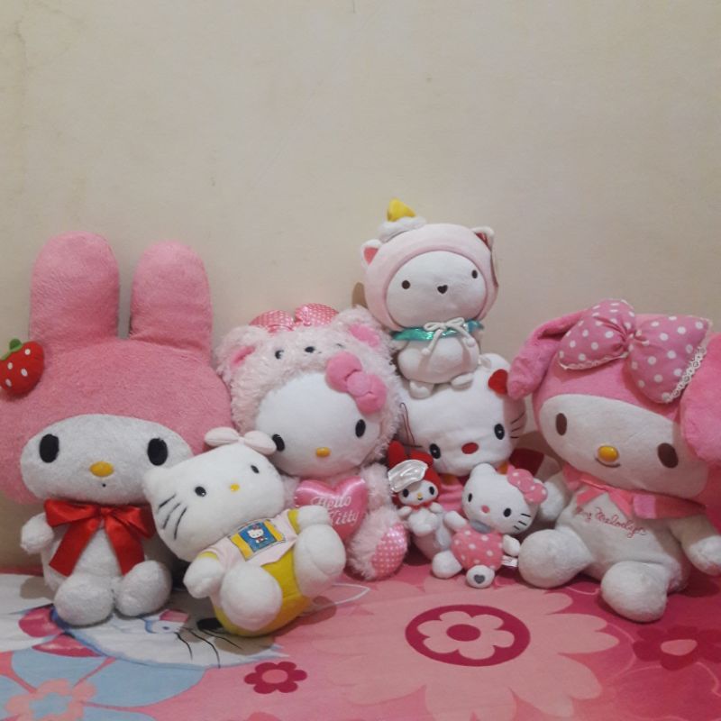 Jual Boneka Sanrio Original // Boneka My Melody Hello Kitty original ...
