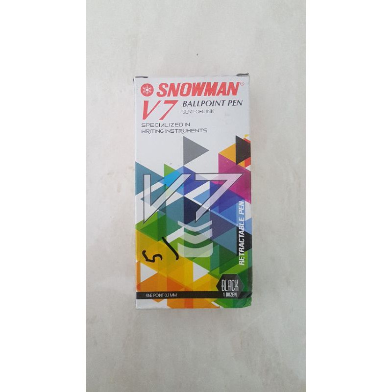 Jual Pulpen Snowman V7 | Shopee Indonesia