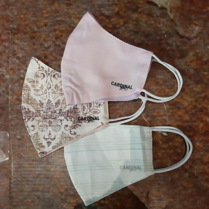 Jual Masker Kain Cardinal isi 3 pcs | Shopee Indonesia