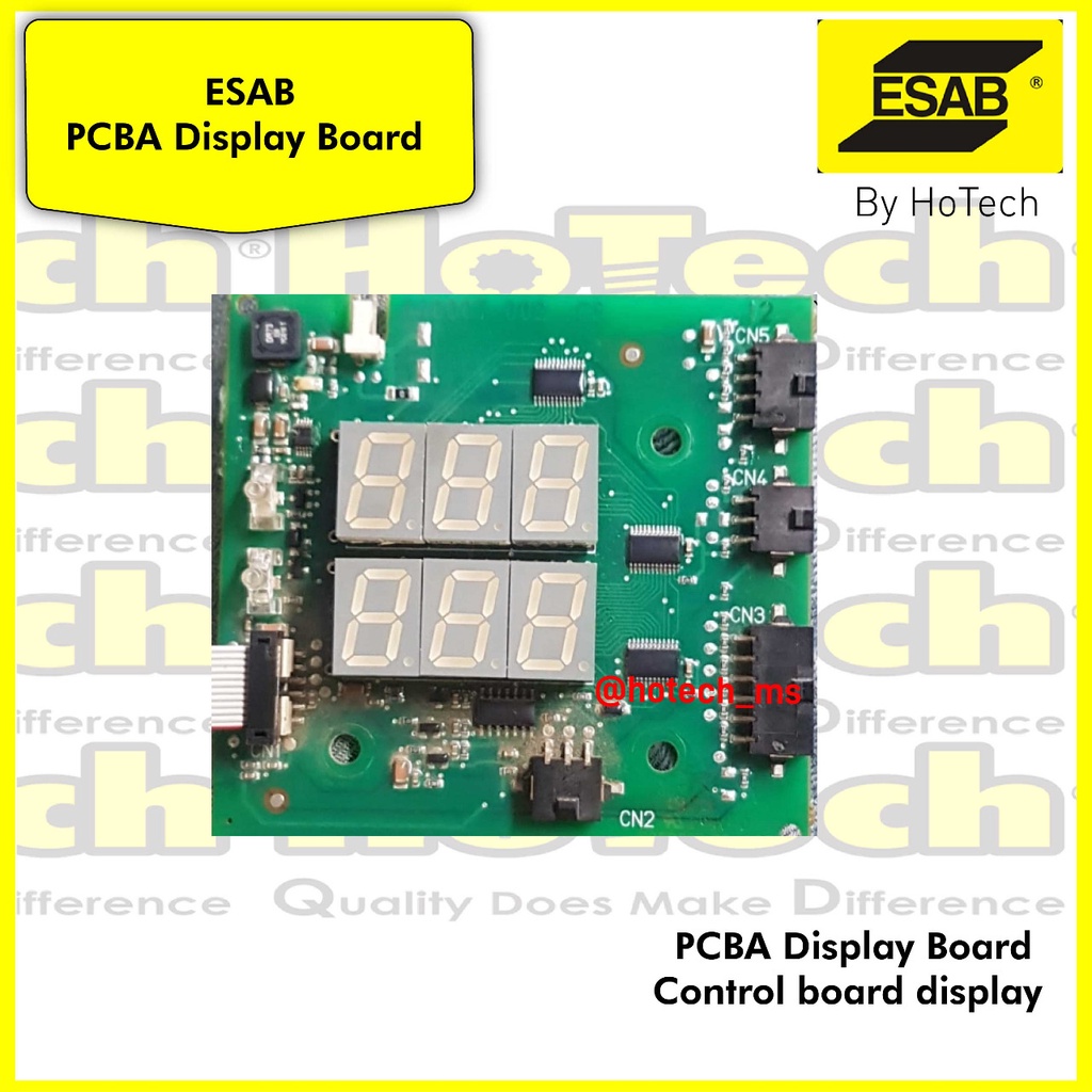 Jual PCBA Display Board | ESAB | Warrior 500i | Welding Machine PCBA ...