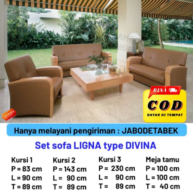 Jual Sofa LIGNA type DIVINA | Shopee Indonesia
