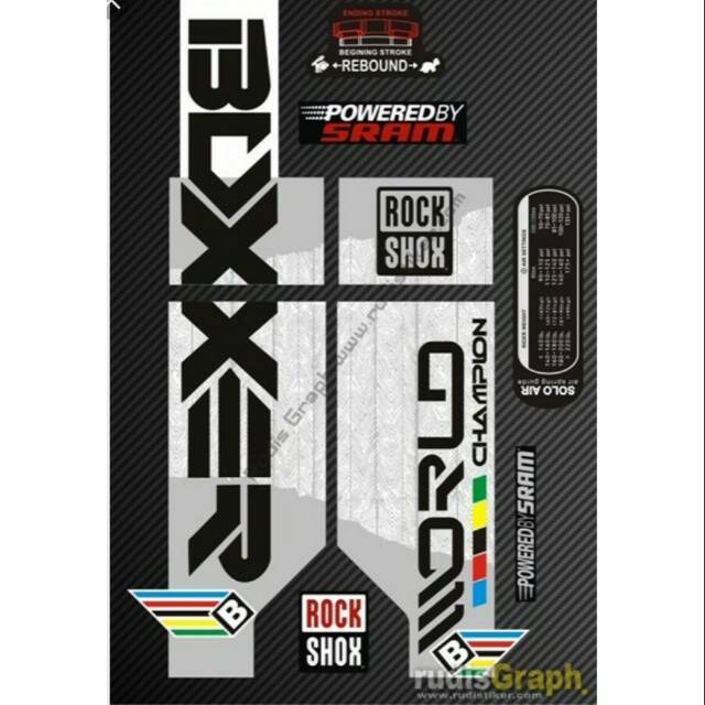 Jual STIKER / STICKER / DECAL / CUTTING STICKER BOXXER WC | Shopee ...