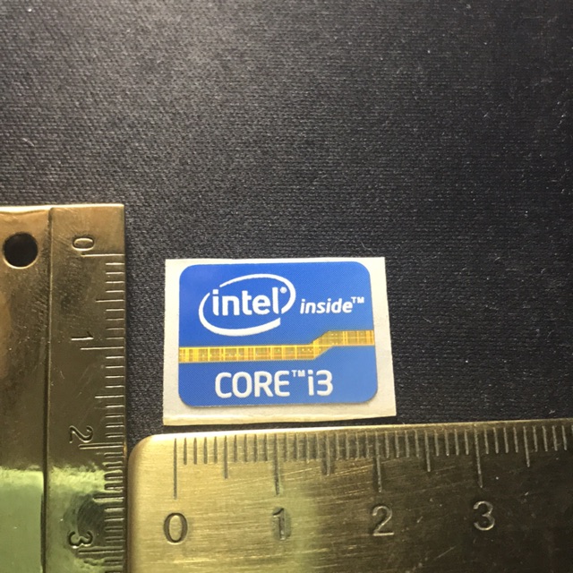 Jual Sticker Stiker Core i3 gen 2/3/4 ori | Shopee Indonesia