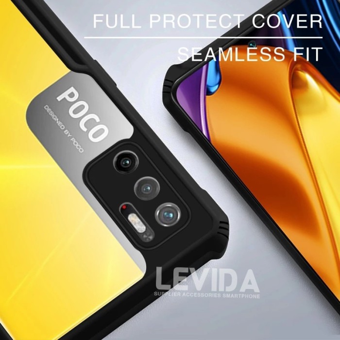 Jual Poco M3 Pro 5G Fusion Case Shockproof Clear Case Poco M3 Pro 5G ...