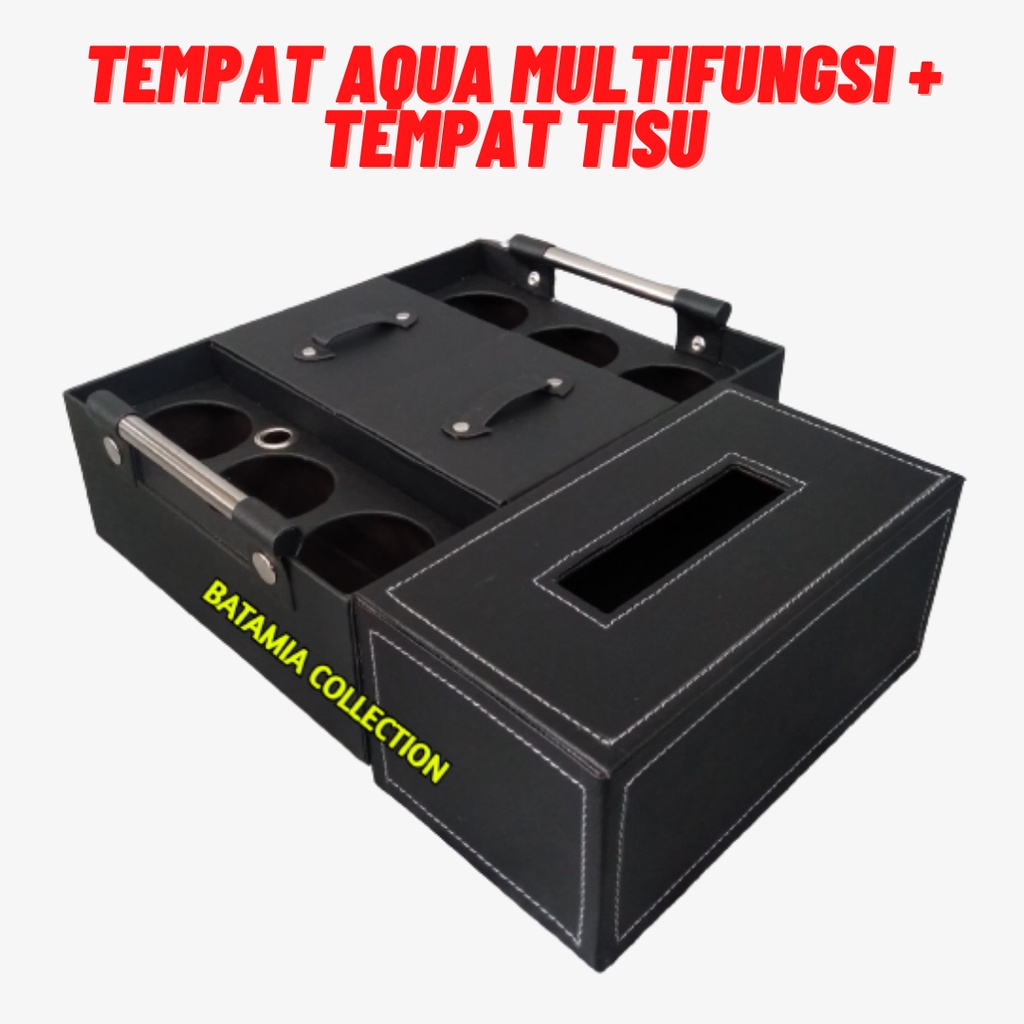Jual Keranjang Air Mineral Isi 6 Cup + Tempat Permen Unik + Tempat Tisu ...