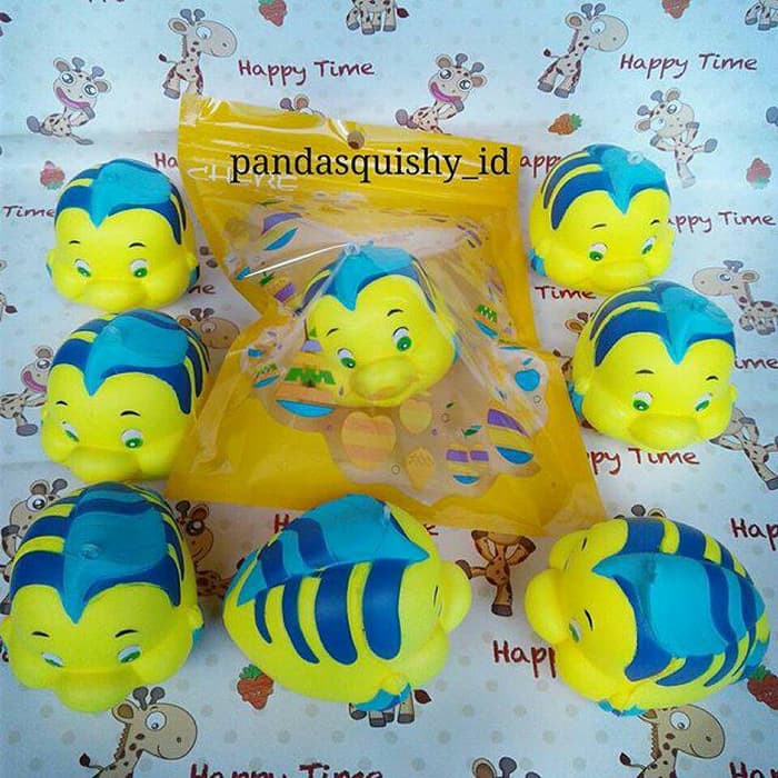 Jual Termurah FLOUNDER NEMO ARIEL SQUISHY - SQUISHY IKAN LUCU | Shopee ...