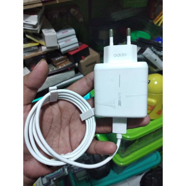 Jual charger original 100% oppo 65 watt type c | Shopee Indonesia