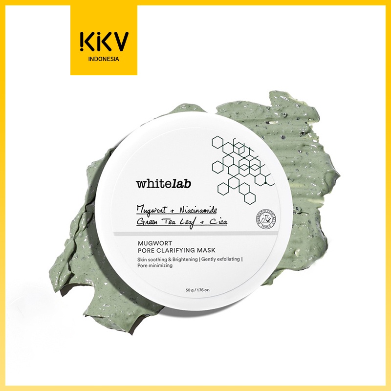 Jual KKV - Whitelab Mugwort Pore Clarifying Mask 50g | Shopee Indonesia