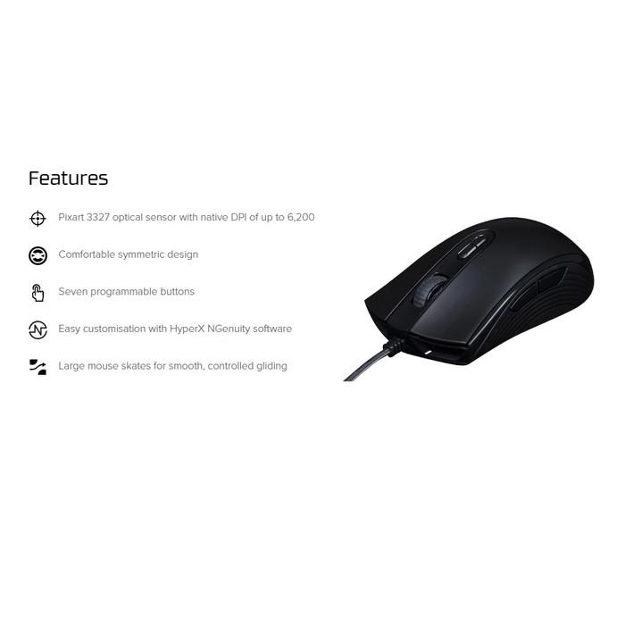 Jual Hyperx Pulsefire Surge / Raid / Core Rgb Gaming Mouse - Hyperx ...