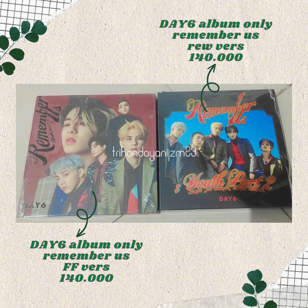 Jual day6 album remember us | Shopee Indonesia