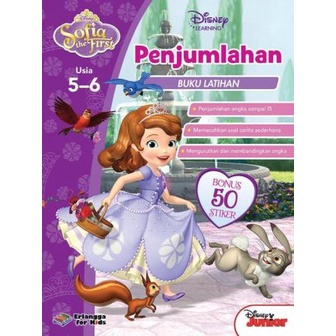 Jual Buku Anak : Disney Learning Sofia: Addition (Penjumlahan) | Shopee ...