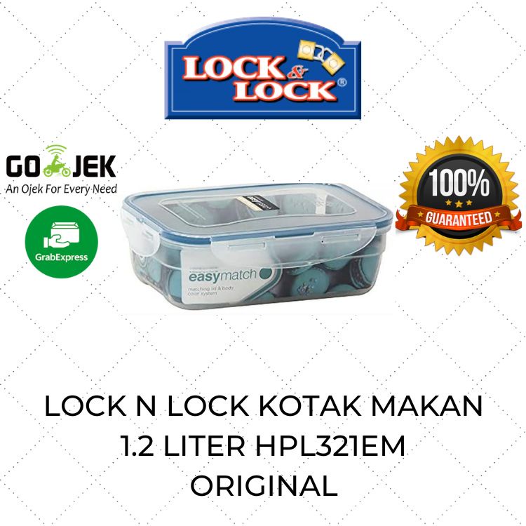 Jual Lock n Lock Kotak Makan Anak Anti Tumpah Tahan Panas HPL321EM 1.2 ...