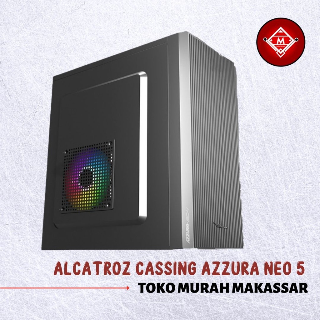 Jual CASING PC ALCATROZ AZZURA NEO 5 MICRO ATX CASE KOMPUTER / CASE03-ALC | Shopee Indonesia