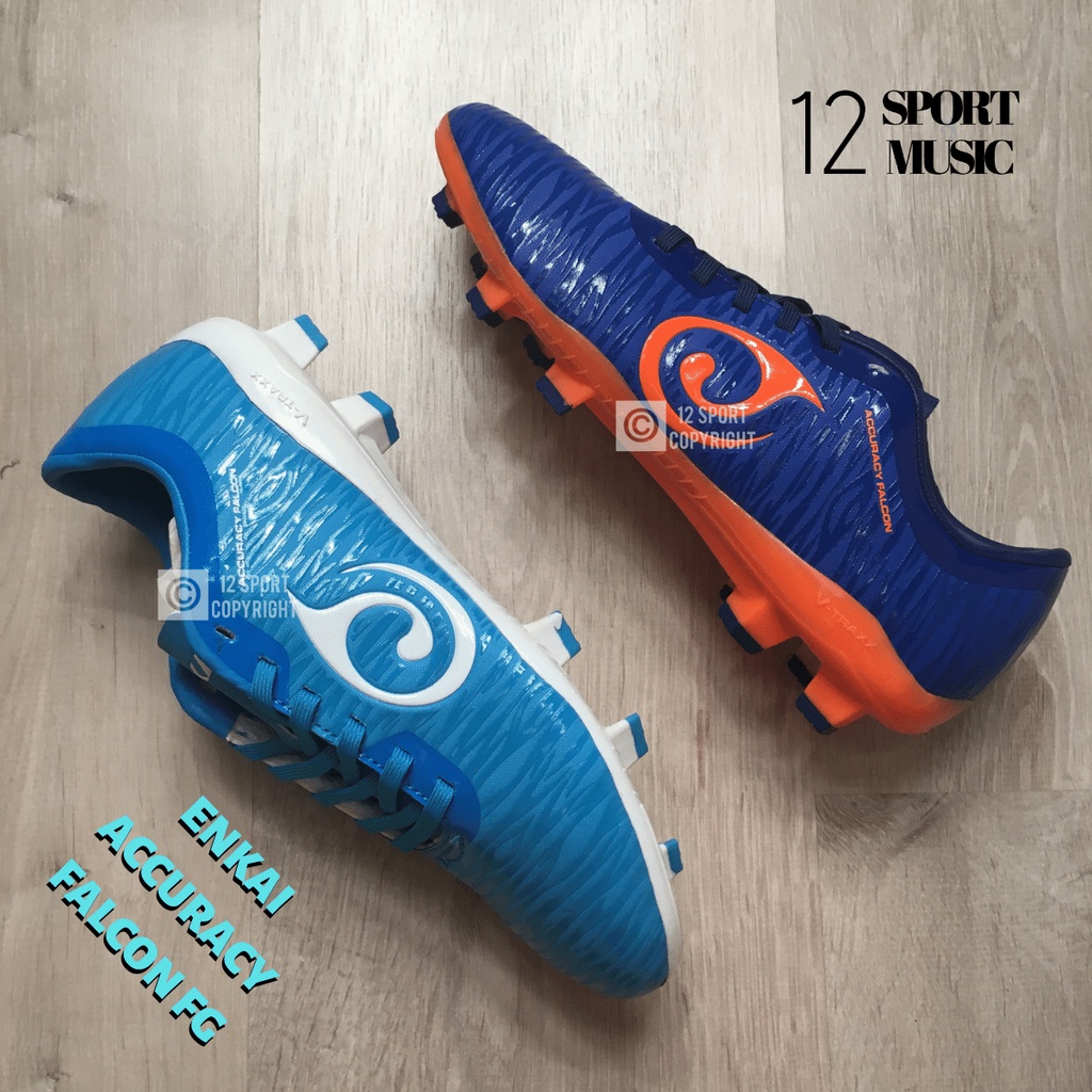 Jual 12 SPORT - Sepatu Sepak Bola Enkai Accuracy Falcon FG 100% ...