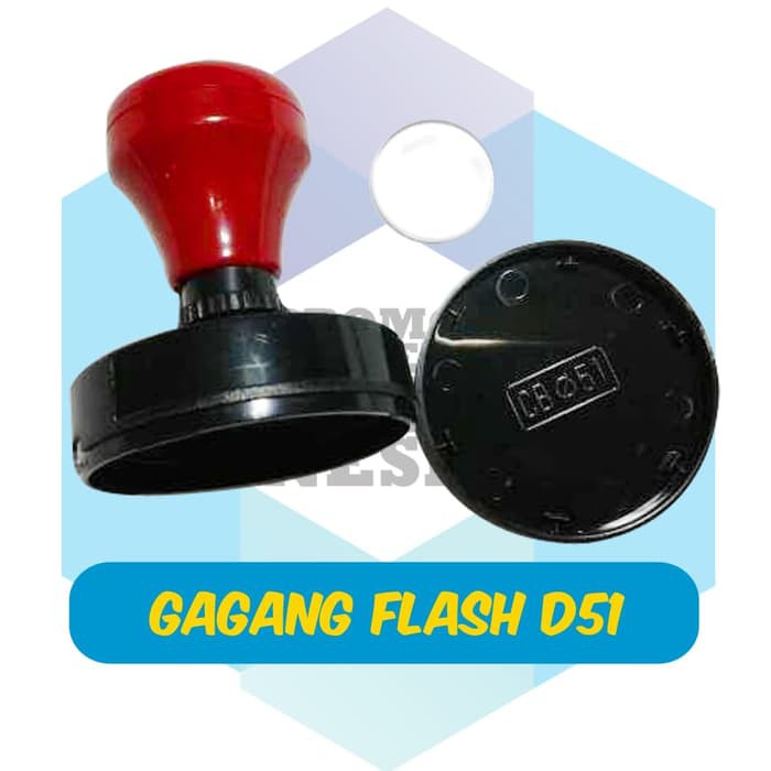 Jual gagang stempel flash ukuran Diameter 51 mm | Shopee Indonesia