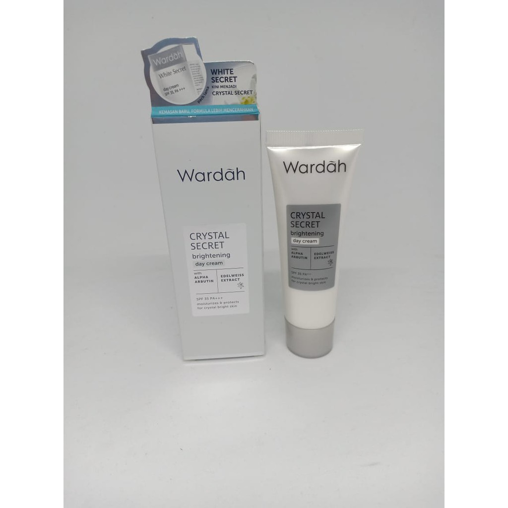 Jual Wardah White Secret/Wardah Crystal Secret Brightening cream 15 ml ...