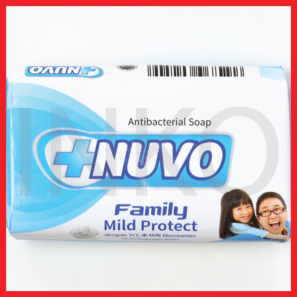 Jual NUVO ANTIBACTERIAL SOAP FAMILY MILD PROTECT 76GR | Shopee Indonesia