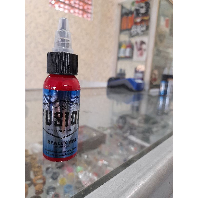 Jual fusion ink ORIGINAL jangan tergiur harga murah... tinta tato tato ...