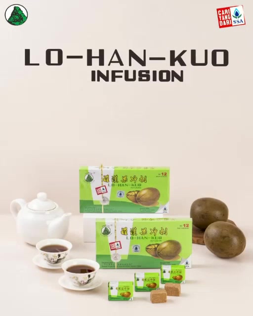 Jual [TERMURAH] LO HAN KUO INFUSION SSA / MINUMAN PANAS DALAM DAN BATUK ...