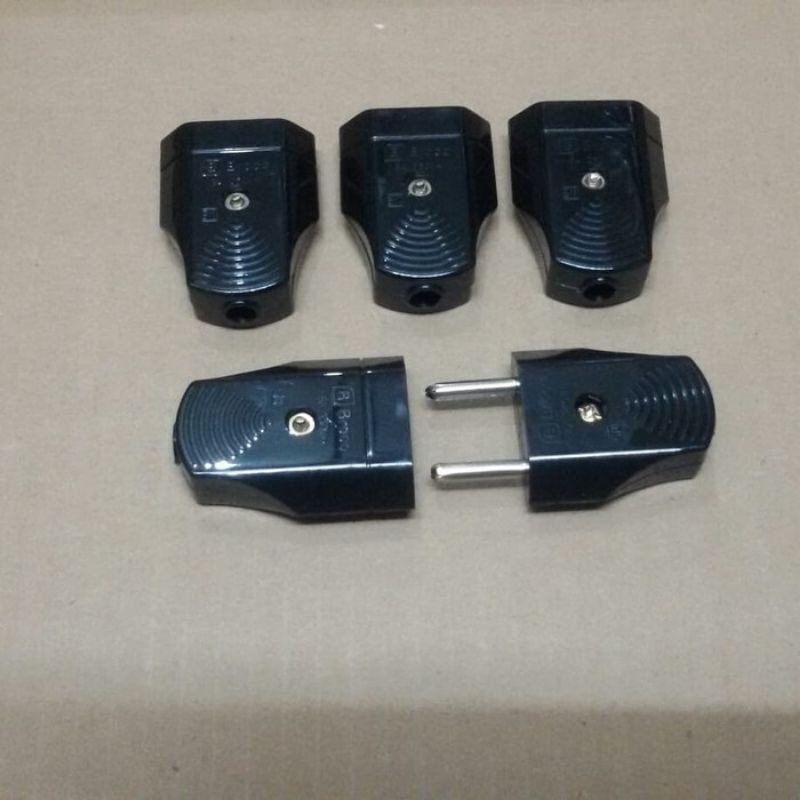 Jual Colokan / steker broco gepeng (male/female) | Shopee Indonesia