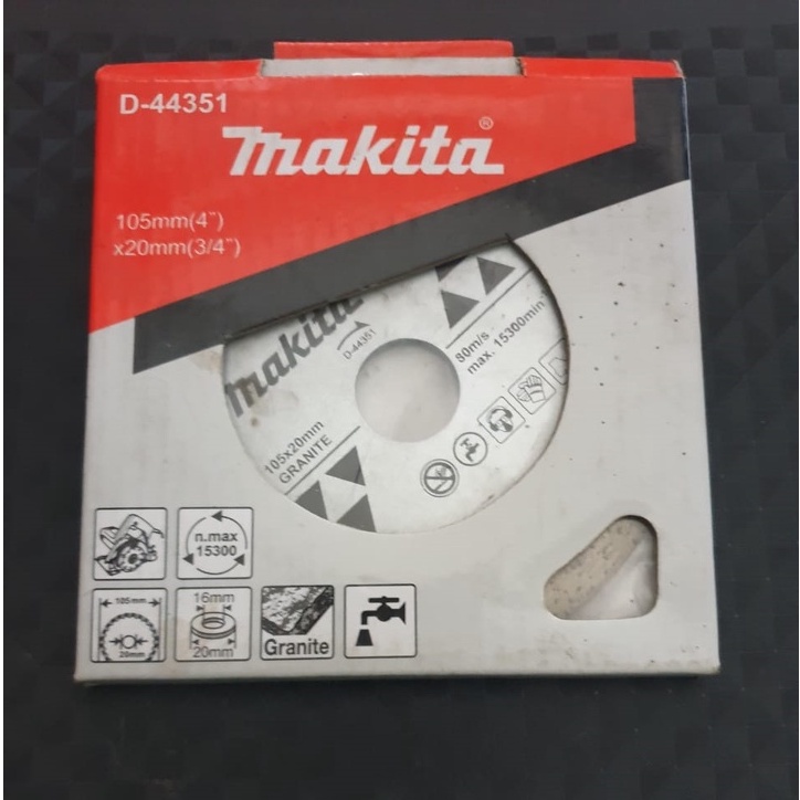 Jual Mata Potong Keramik Granit Marmer 4" Makita D-44351 | Shopee Indonesia